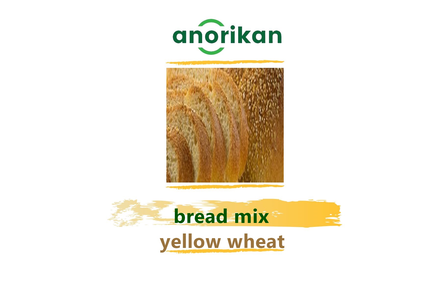 Yellow Wheat Bread Mix Premix - Anorikan